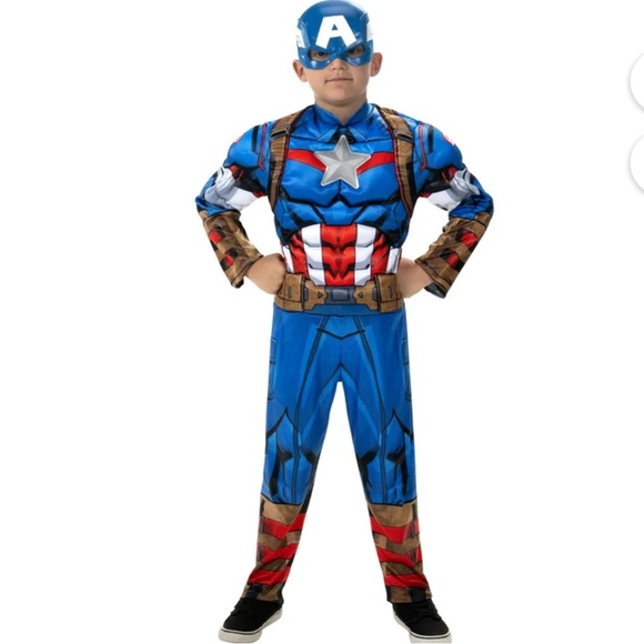 Marvel | Costumes | Marvels Captain America Boys Halloween Costume And ...